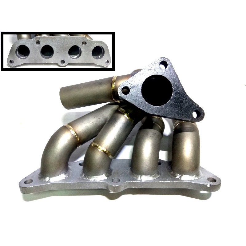 Turbo Manifold Stainless Steel YRV K3VET Bottom Mount TD04 RHF4 3mm ...