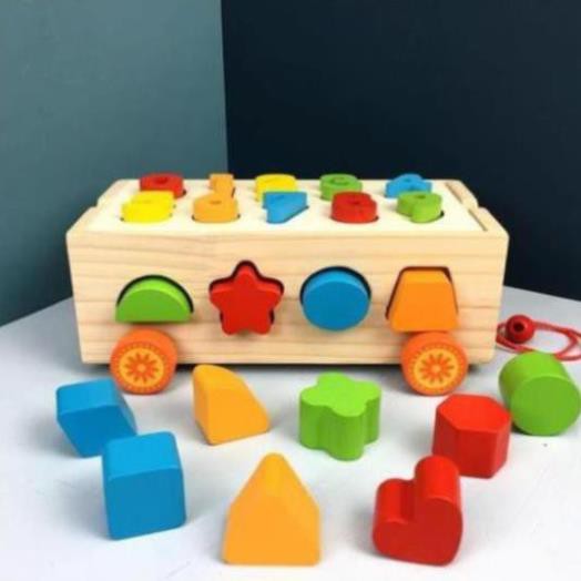 Blocks AND NUMBERS DROP TRUCK - educational toy number and block ...