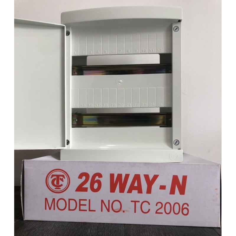 TC PVC MCB DB Box / Kotak Suis 26 Ways | Shopee Malaysia TC PVC MCB DB Box / Kotak Suis 26 Ways | Shopee Malaysia