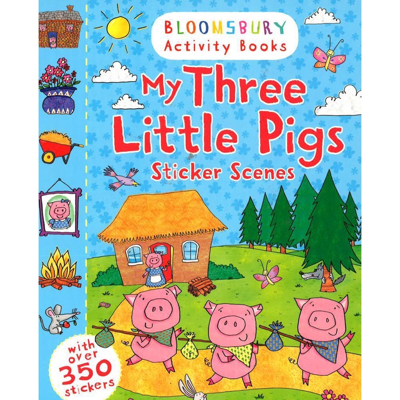 (BBW) My Three Little Pigs Sticker Scenes (ISBN:9781408847473) | Shopee ...