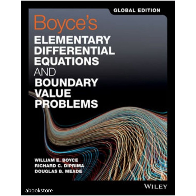 Clearance Boyces Elementary Differential Equations And Boundary Value 9554