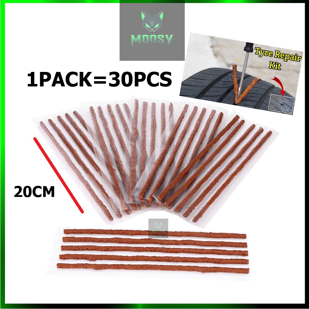 TYRE SEAL 20CM CACING TIRE REPAIR PLUG TUBELESS SEAL PATCH TAYAR GUM ...