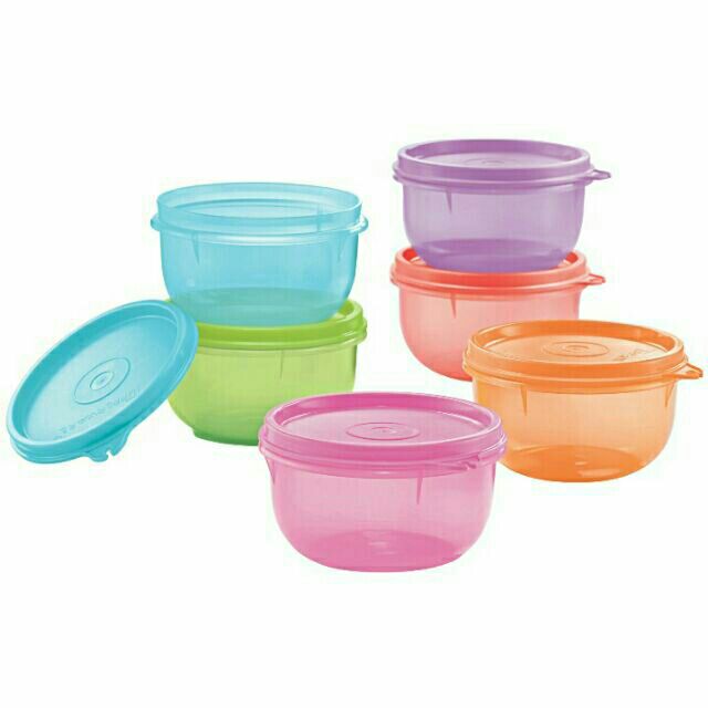 Tupperware Mini Bowls (250ml x 6 Pcs) | Shopee Malaysia
