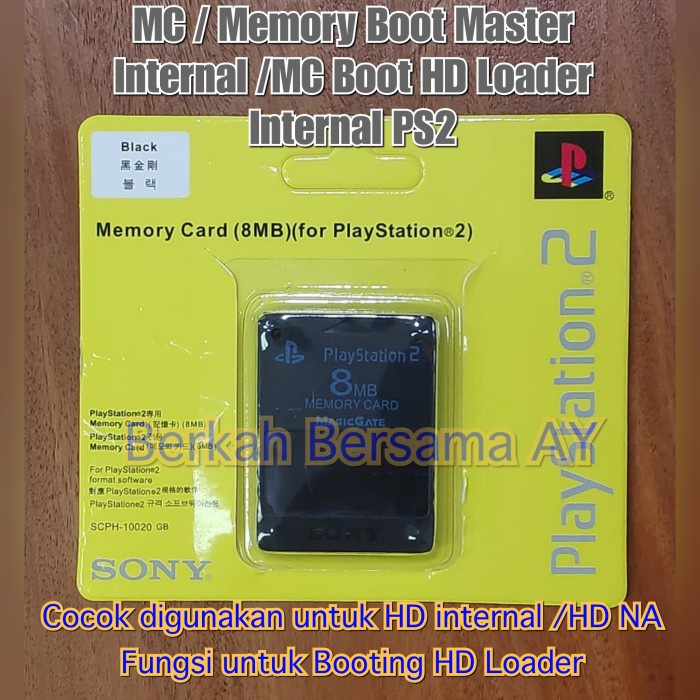 (READY) Mc Boot Master HD Internal - MC Boot HD Loader Internal PS2 (HD ...