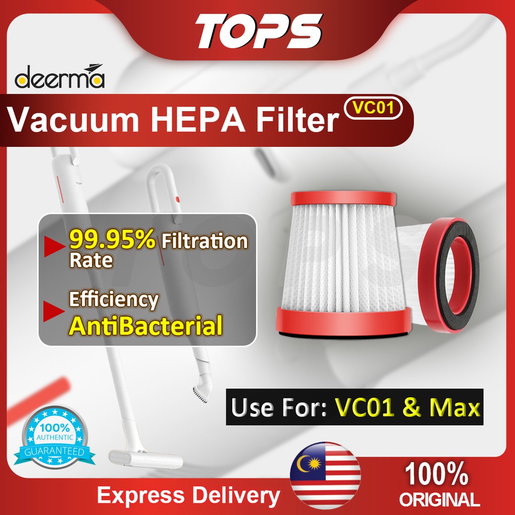 🔥💯𝗢𝗥𝗜𝗚𝗜𝗡𝗔𝗟🇲🇾Deerma VC01 Vacuum HEPA FILTER | Shopee Malaysia