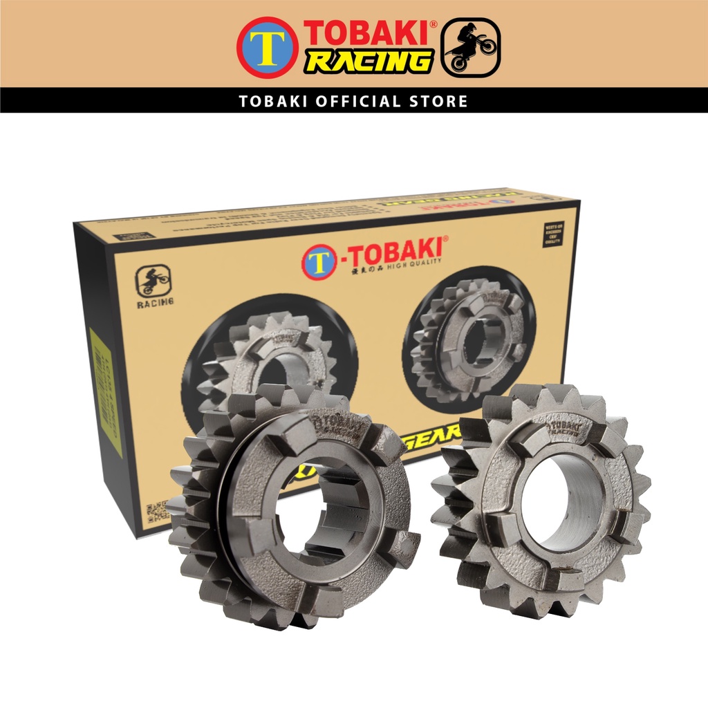 TOBAKI RACING GEAR (2PCS) LC135 4SPEED 4TH-20T 4TH-22T | Shopee Malaysia