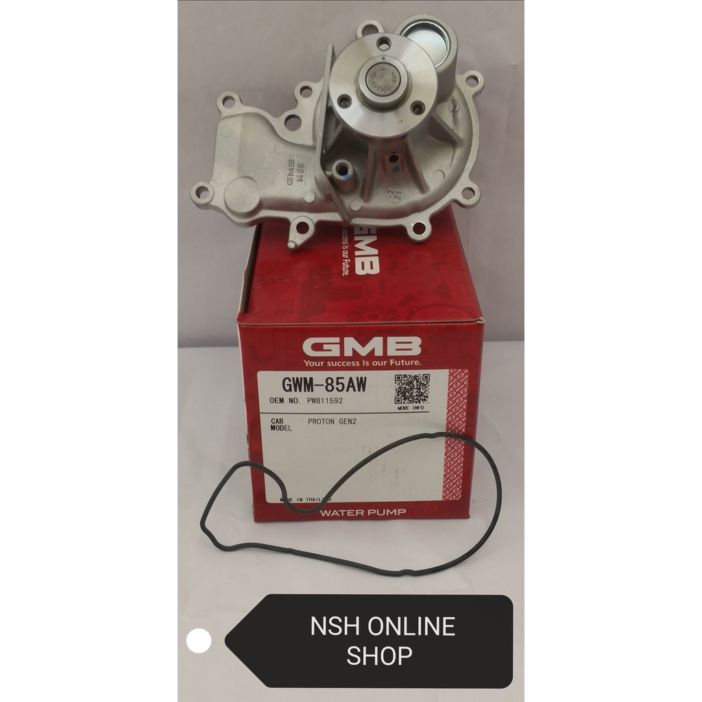 Water Pump (GMB) for Proton Gen-2 Persona Satria Neo Exora Waja Campro ...