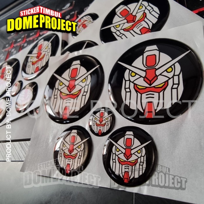 Nmax STICKERS MOTORCYCLE STICKERS AEROX GUNDAM HEAD STICKERS NMAX AEROX ...