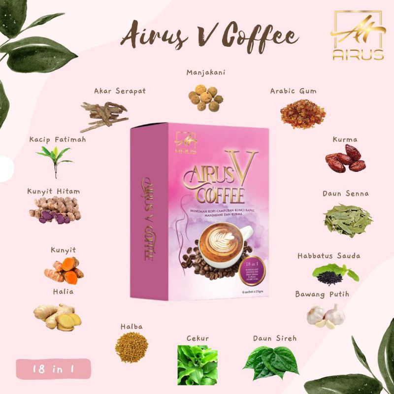 AIRUS V COFFEE (3BOX) | Shopee Malaysia