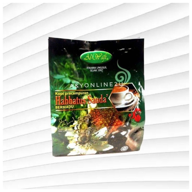 Al Wafi Kopi Pracampuran Habbatus Sauda Bermadu | Shopee Malaysia