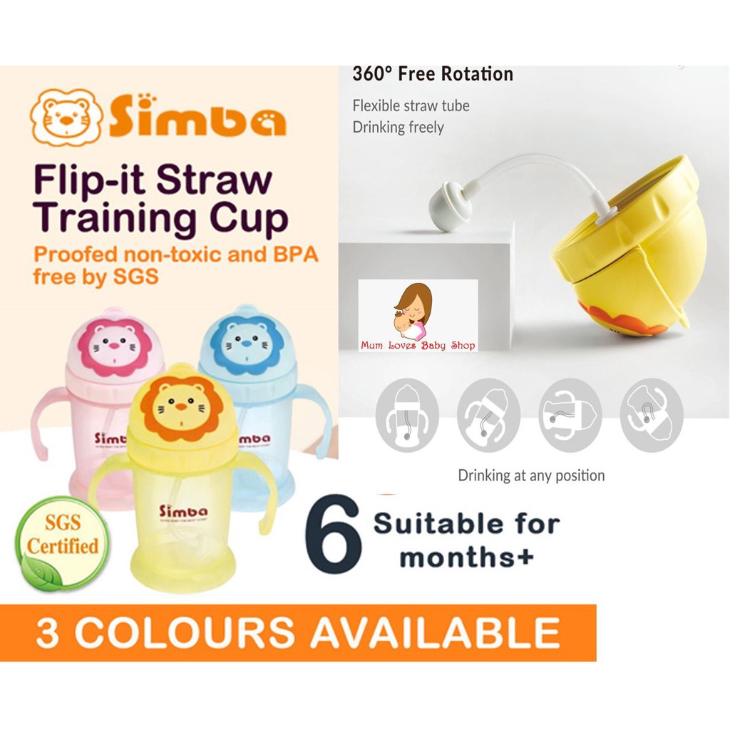 Simba Flip It Training Cup 240ml | Shopee Malaysia