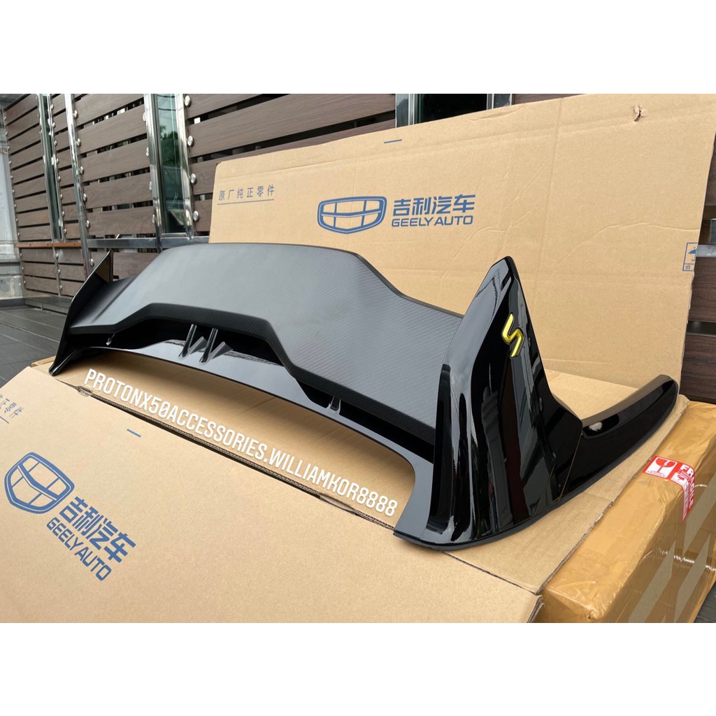 [100%GENUINEPRODUCT] [READY STOCK] PROTON X50 GENUINE GEELY SPOILER ...