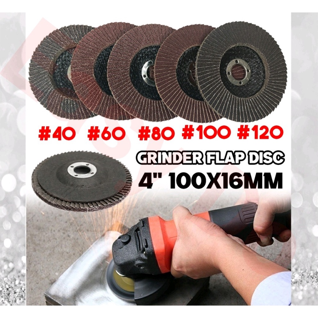 4 INCH Flap Disc Sand Paper Flap Disc Abrasive Flap Disc Steel ...