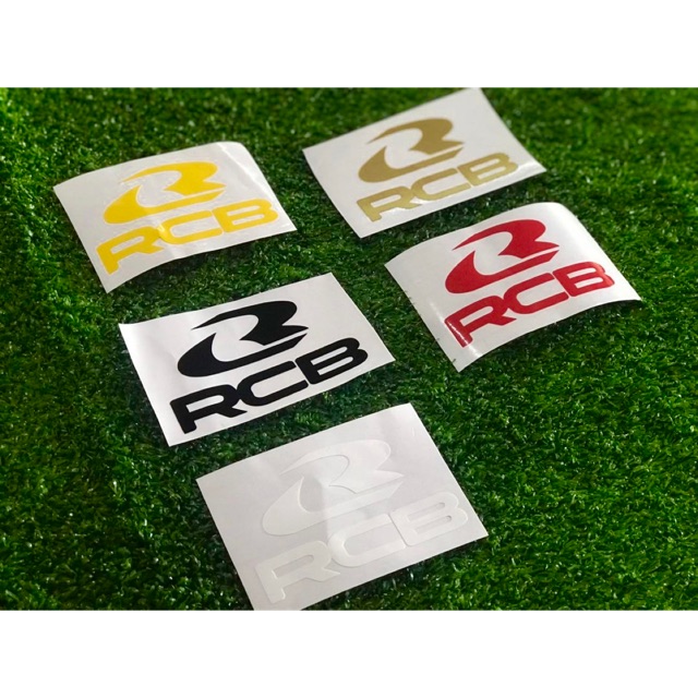 STICKER MOTOR RCB RACING CUTTIG💥 | Shopee Malaysia