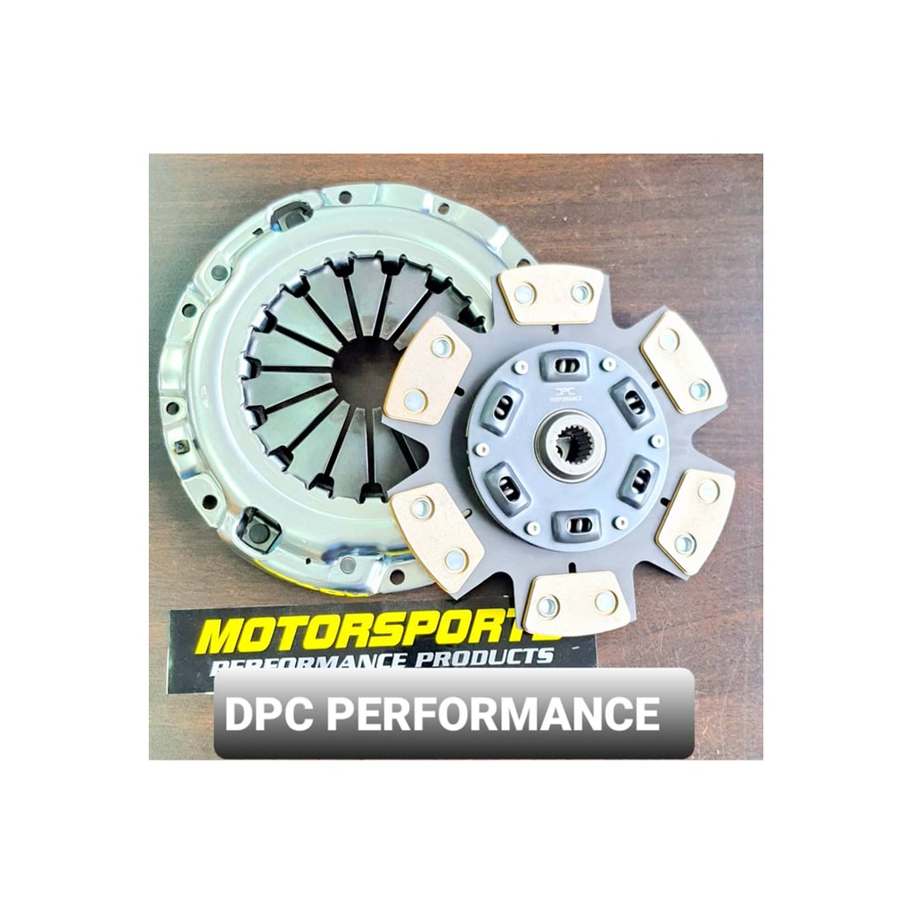DPC High Performance Clutch Set 6 Puck For Mitsubishi Evo 4G63T 1,2,3 ...