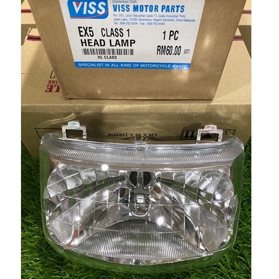 Honda EX5 Class 1 Head Lamp Light Unit VISS | Shopee Malaysia