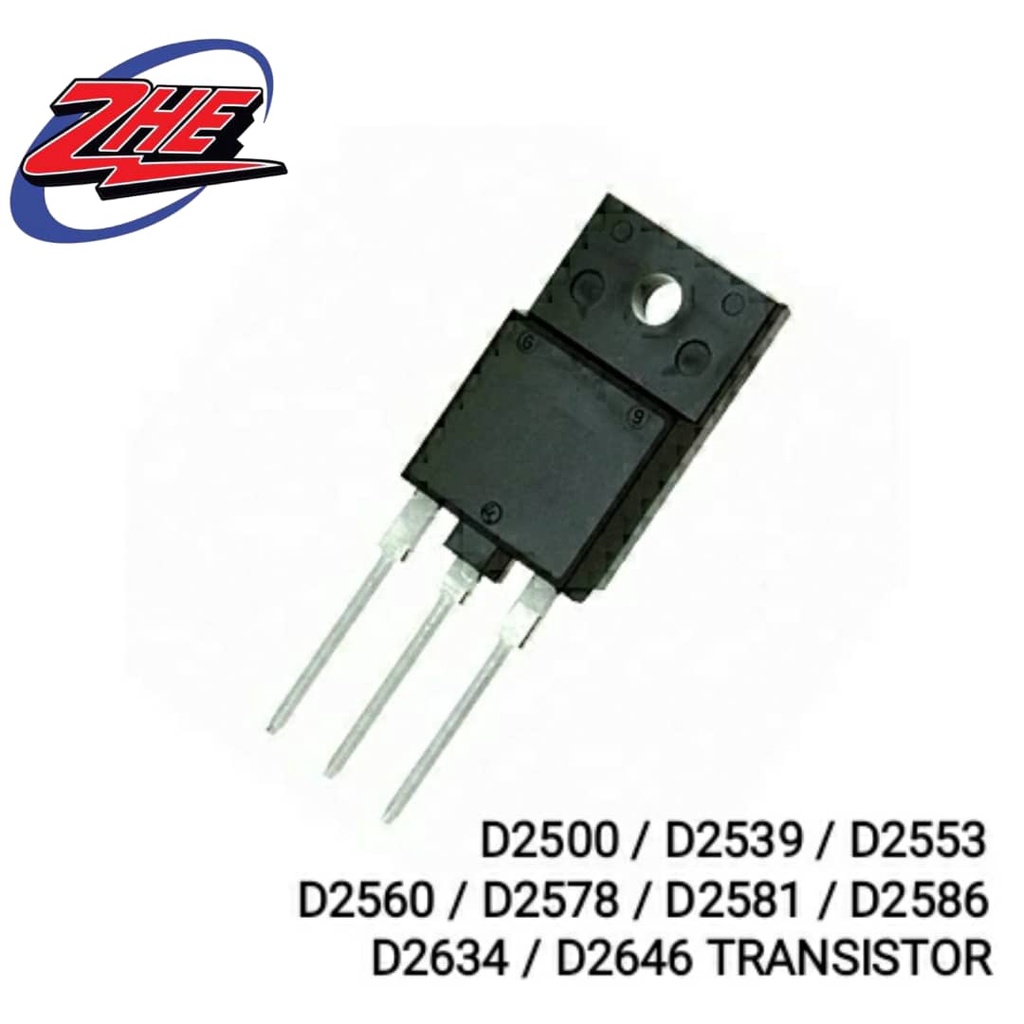D2500 D2539 D2553 D2560 D2578 TRANSISTOR D2581 D2586 D2634 D2646 ...