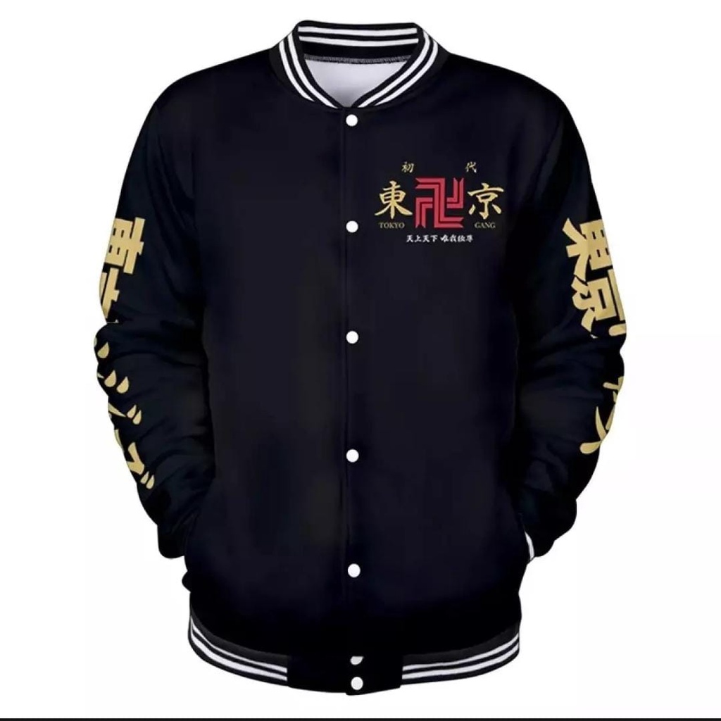 - Men's JACKET - TOKYO REVENGER JACKET - VARSITY JACKET - ANIME TOKYO ...