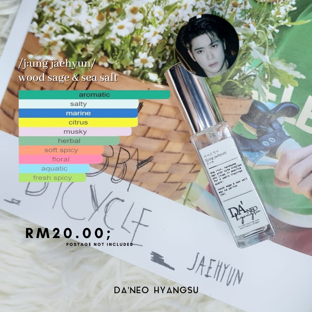 NCT Boyfriend Cologne by DA'NEO HYANGSU - Jung Jaehyun Edition | Shopee ...