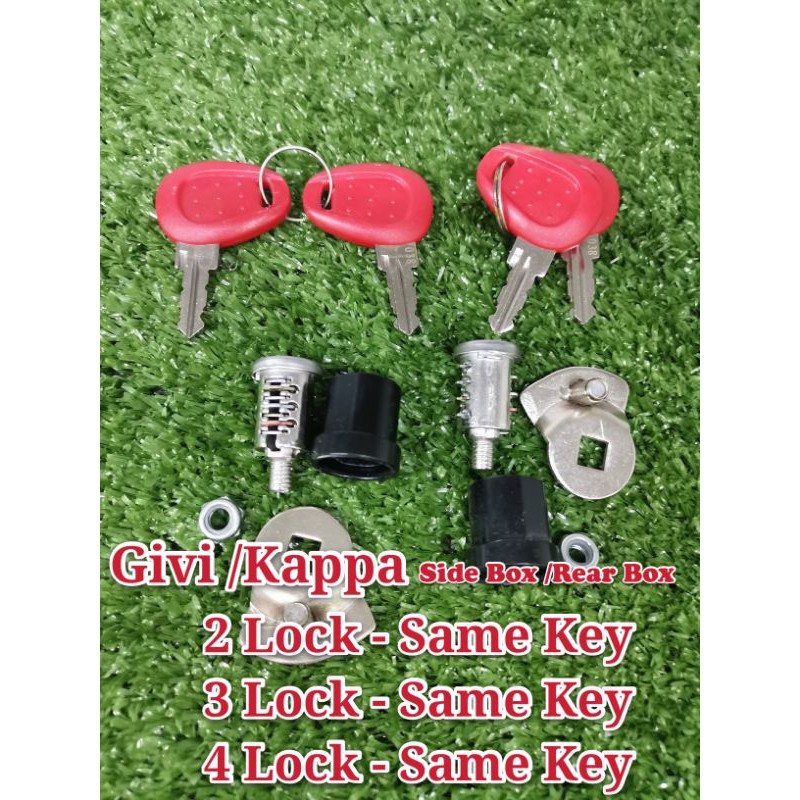 Givi / Kappa Lock Box Kunci Side Box Rear Box Kotak Kunci Lock (Same ...