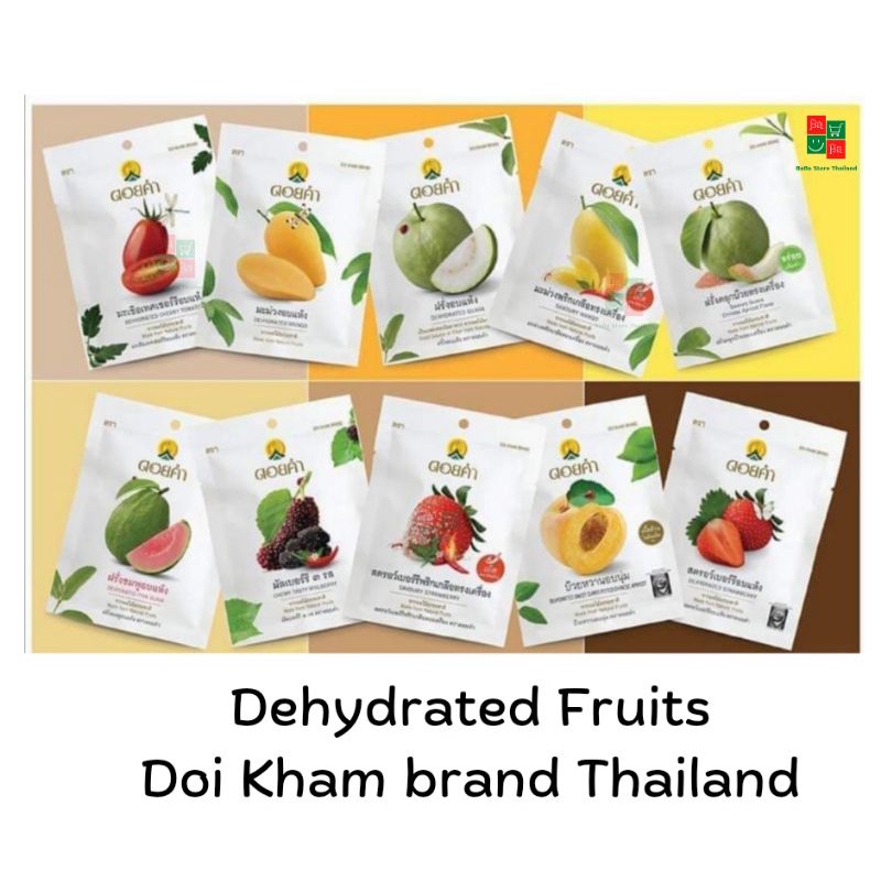 Dehydrated Fruits Doi Kham brand Thailand | Shopee Malaysia