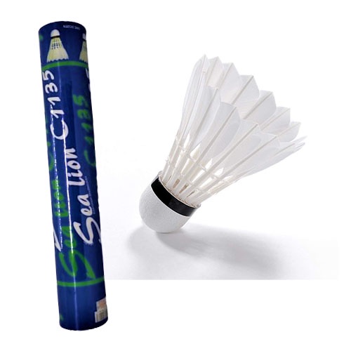 Badminton Birdie,12-Pack Professional Duck Feather Badminton ...
