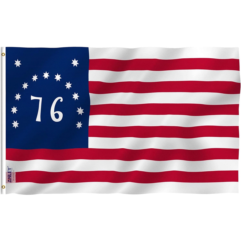 Anley Bennington 76 Flag - American Revolution Flags 90x150cm | Shopee ...