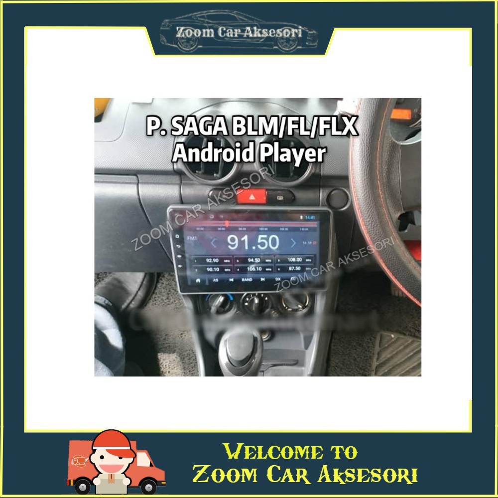 PROTON SAGA BLM/FLX/FL BIG SCREEN ANDROID 12 MEDIA PLAYER WITH CASING ...
