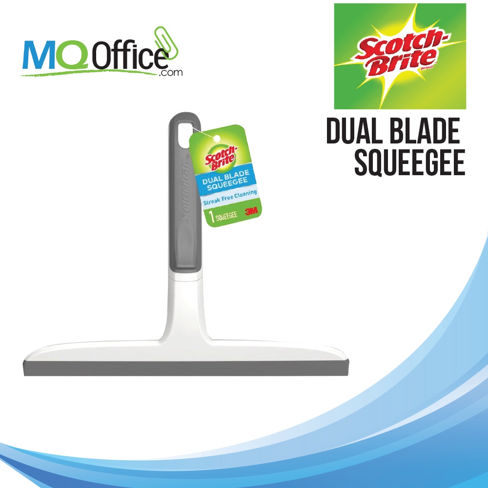 3M Scotch-Brite® Dual Blade Squeegee (1 Pc/Pack) 497 SQP 4 SQP4 SQP-4 ...