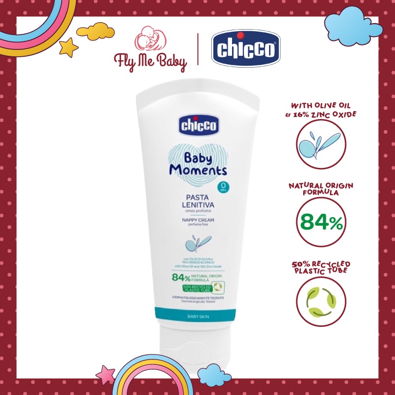 Fly Me Baby (Baby Skin) 100ml Chicco Baby Moments Nappy Cream | Shopee Malaysia