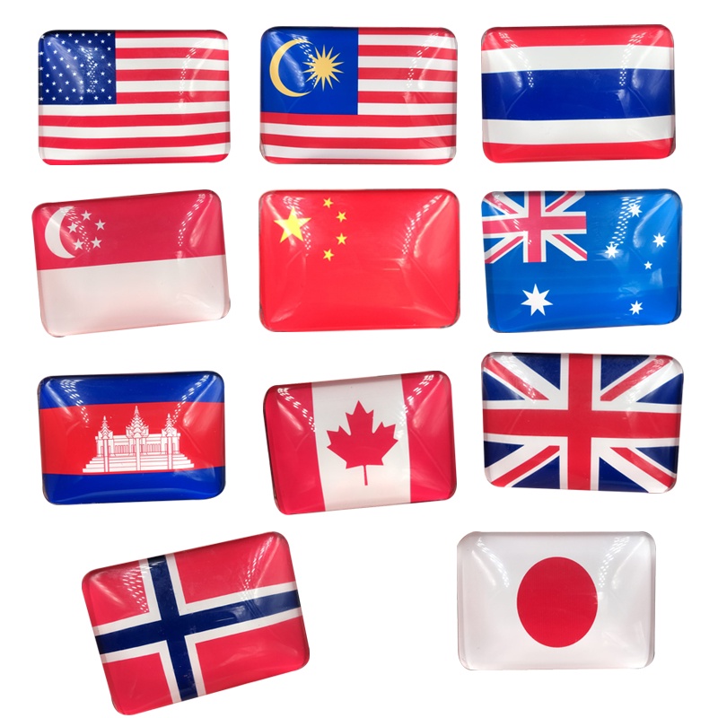 Crystal Magnetic Refrigerator Sticker For Home Kitchen Decorative World ...