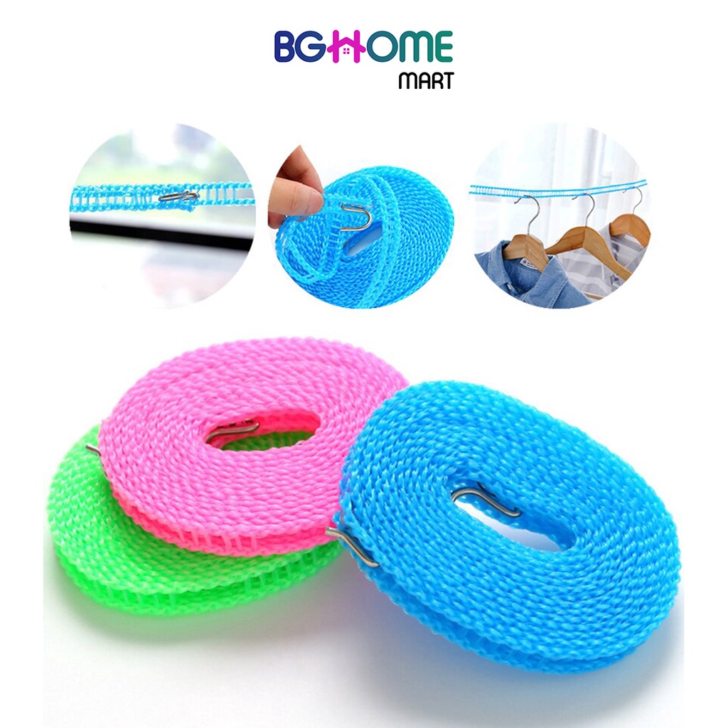 House Drying Clothes Rope Windproof Clothesline 5m Thick Non Slip ...