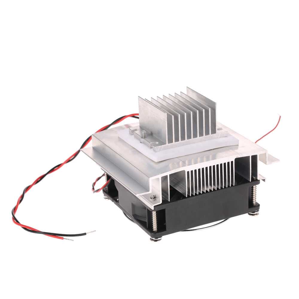 Peltier Cooling System Semiconductor Cooler Module + Radiator + Fan+ ...