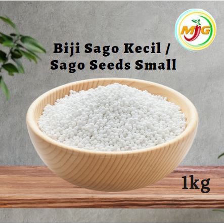 Biji Sago Kecil / Sago Seeds Small ( white ) - 1kg & 500g | Shopee Malaysia