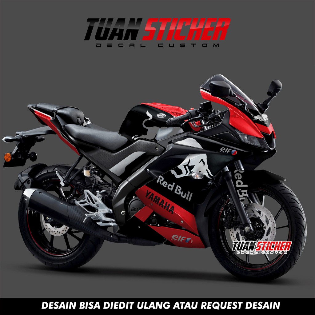 Sticker striping Decal Yamaha R15 V3, Sticker Decal R15 V3, Sticker R15 ...