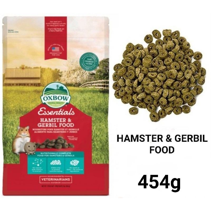 Oxbow Hamster and Gerbil Food Makanan Hamster dan Gerbil [Furbabies ...