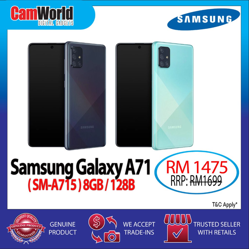Samsung Galaxy A71 (8GB/128GB) SM-A715 | Shopee Malaysia