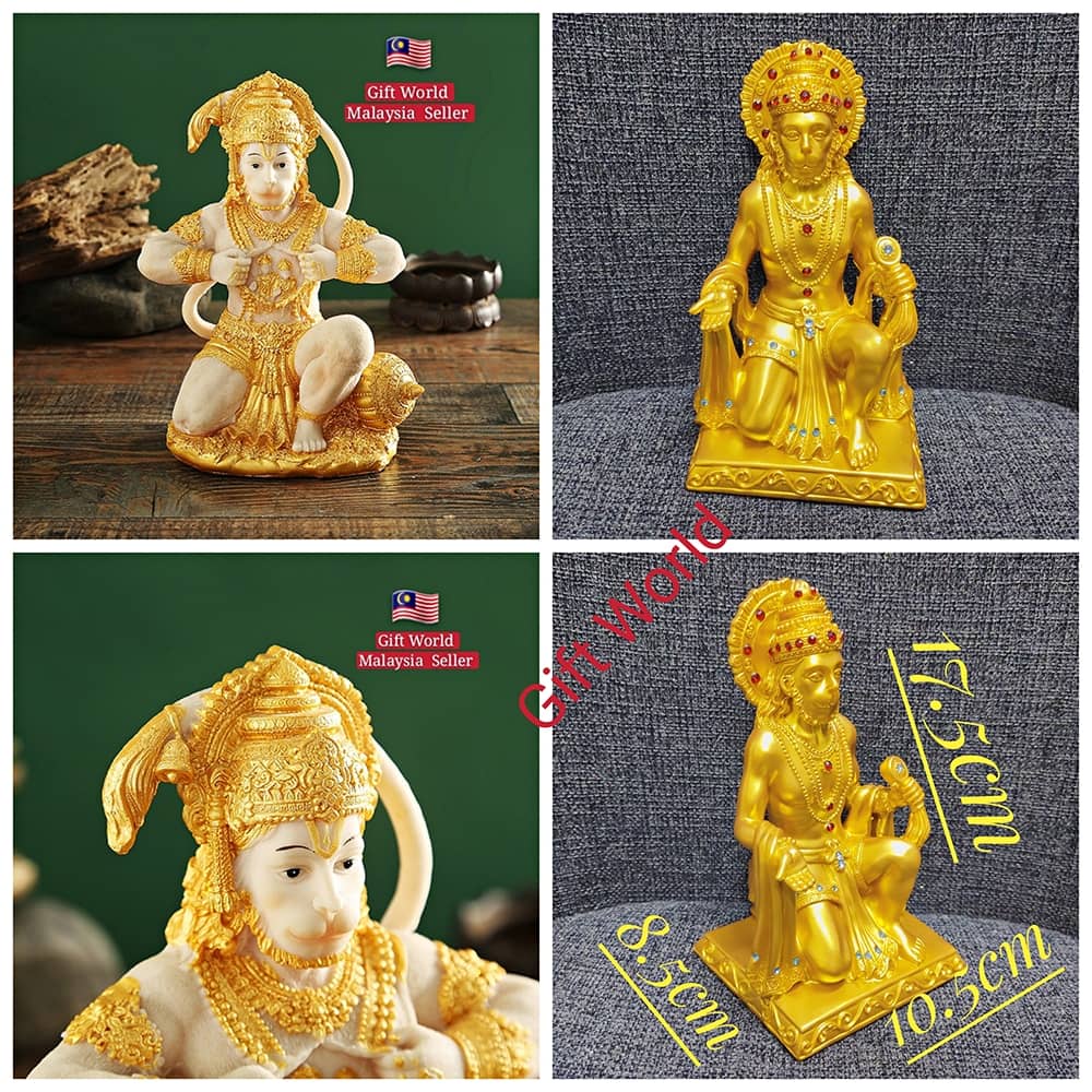 Hanuman God Statue / Prayer / Home Deco ** MALAYSIA READY STOCK SHIP ...