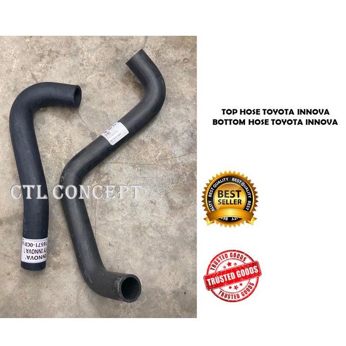RADIATOR HOSE TOP BOTTOM TOYOTA INNOVA | Shopee Malaysia
