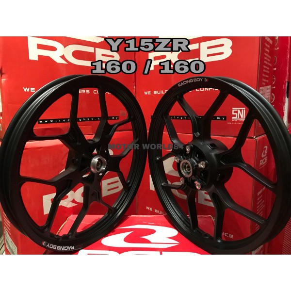 Y15ZR Y15 Y16ZR Y16 RACING BOY (160x17) RCB SP550 SPORT RIM SET LIMITED ...