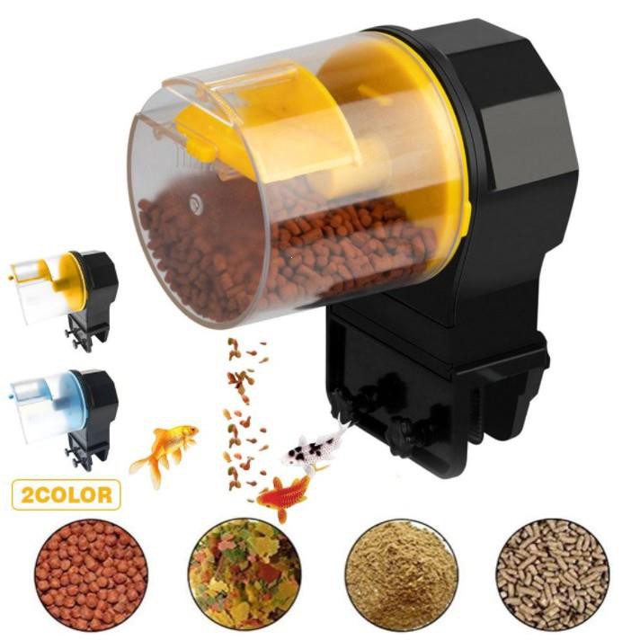 🏀🗝⚺Besar Automatic Feeder Aquarium Goldfish Smart Timing Auto Fish ...