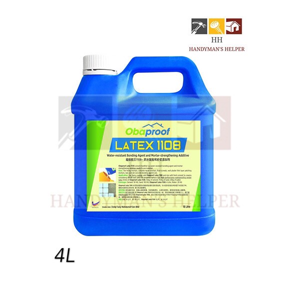 OBAPROOF LATEX 1108 SUSU TILE SUSU MOSAIC SUSU SIMEN 4L | Shopee Malaysia