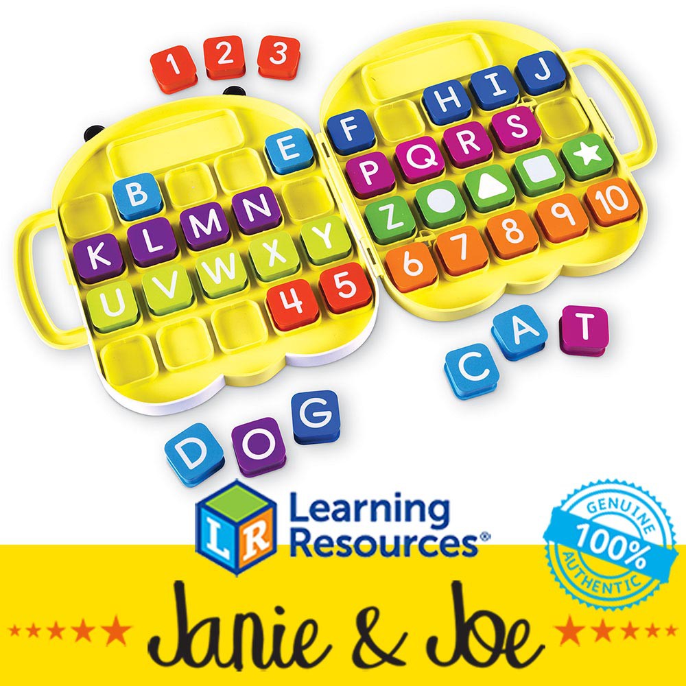 Learning Resources AlphaBee- Age 2-6, 3-in-1 Activity Set, Alphabet ...