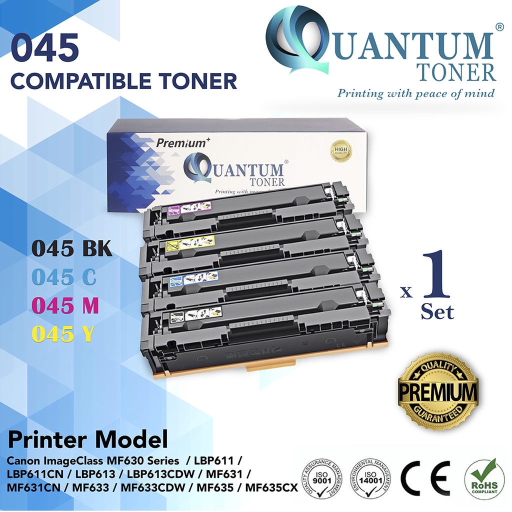 Compatible Canon 045 Cartridge 045 CRG 045 Laser Toner LBP611cn ...