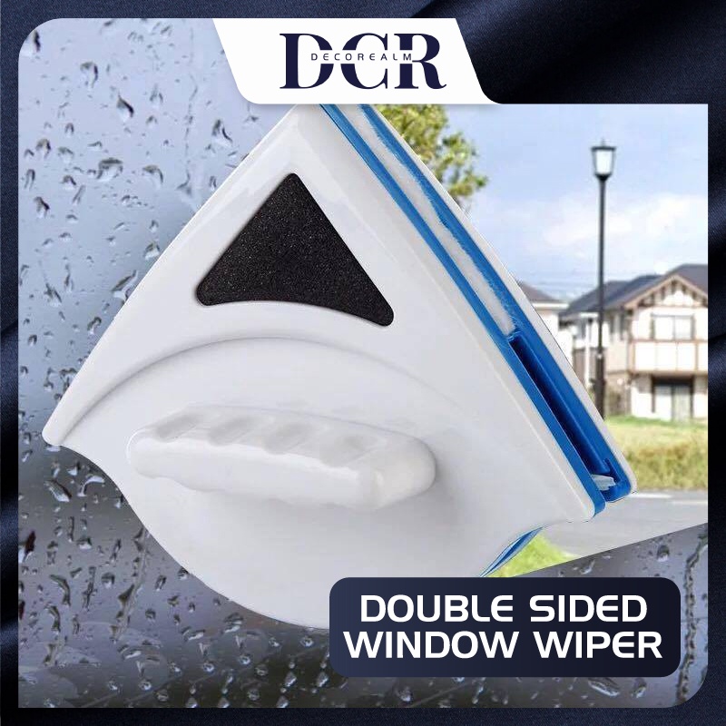 DCR Double Sided Magnetic Window Glass Cleaner Home Wiper Surface ...