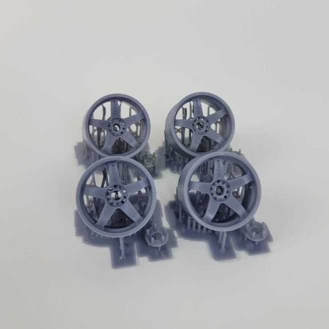 1/24 Nismo LMGT-4 Rim Wheel For Tamiya, Fujimi, Aoshima Model Car kit ...