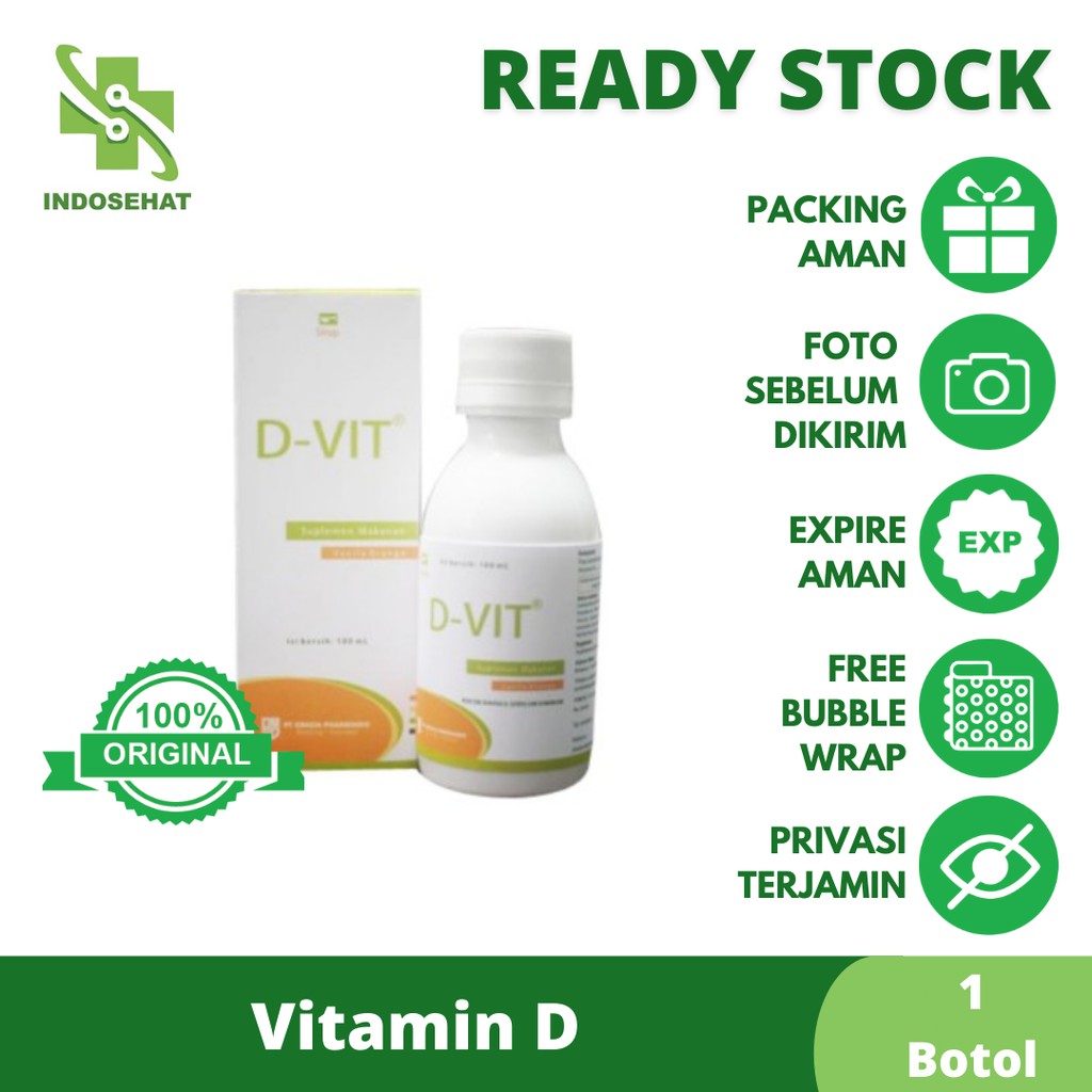 D-vit syrup 100ml | Shopee Malaysia