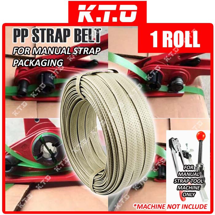 1 Roll PP Strapping Band Belt Strap For Manual Packing Sealing ...