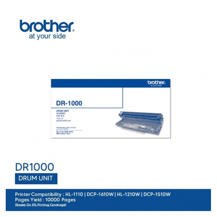 Original Brother DR 1000 DR1000 DR-1000 Drum Unit | Shopee Malaysia