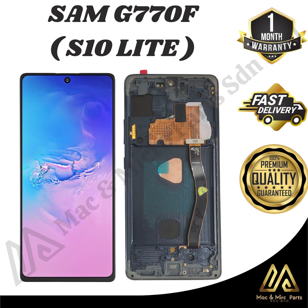 SAMSUNG G770F ( S10 LITE ) ORIGINAL FULLSET LCD TOUCH DIGITIZER ...